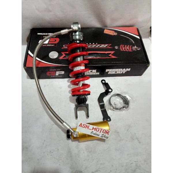 Monoshock tabung pisah Fleksibel CB 150 R, CBR 150 RIDE IT GP 103 Gold Series Black Series ...