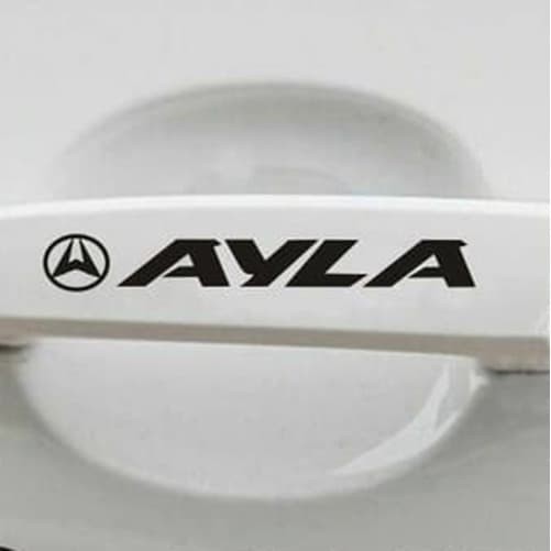 Stiker Handle Pintu Mobil Logo Daihatsu Ayla - Car Decal Sticker ...