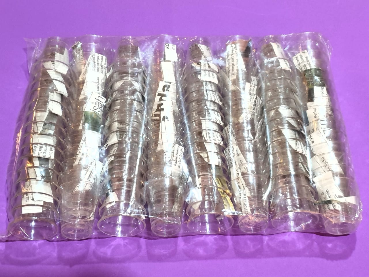 Cawan 120 pcs Anggur, Sloki Anggur, Gelas Anggur, Perjamuan Kudus ...