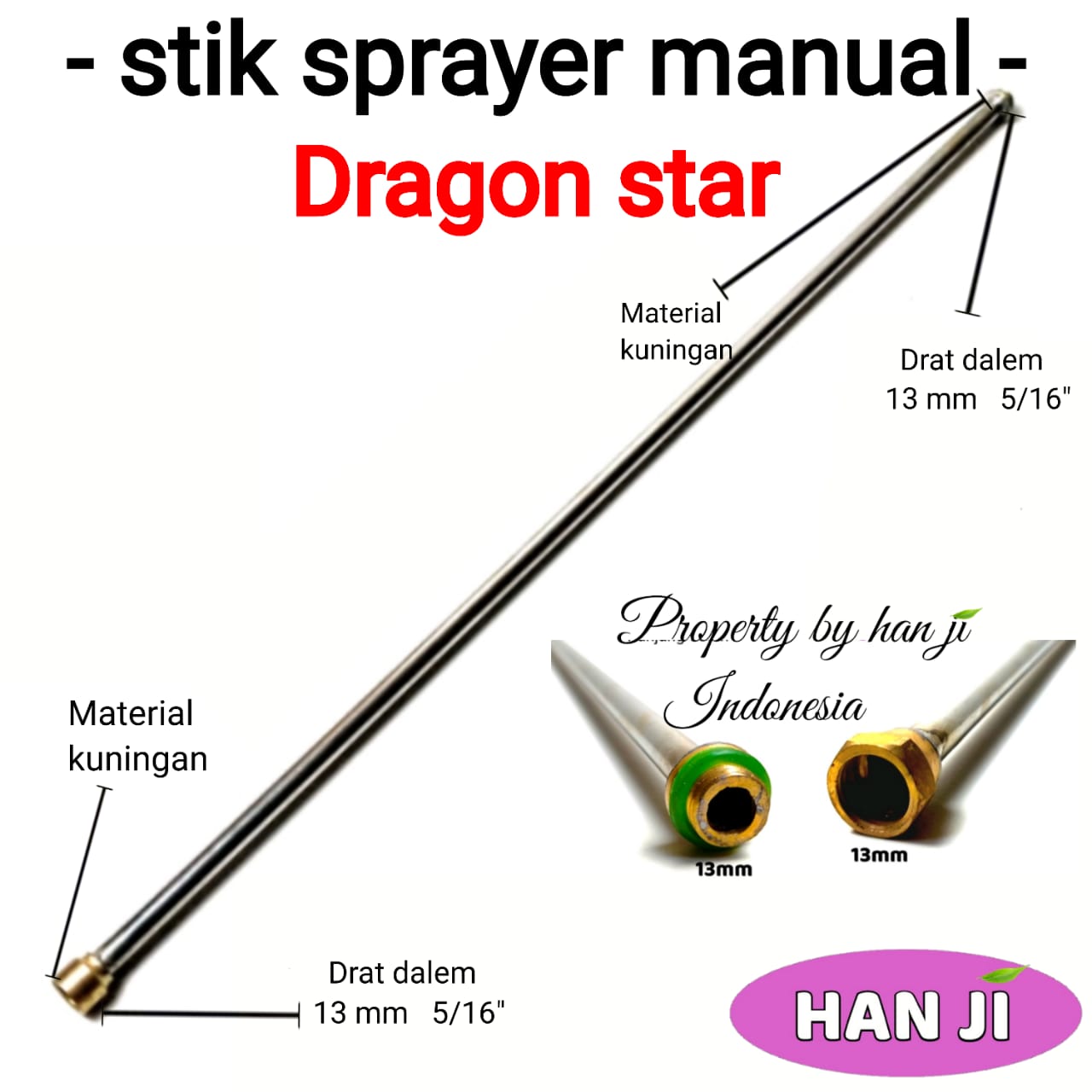 Stick stik pipa stenlish sprayer DRAGON STAR YAMAHA 14 17 liter ...
