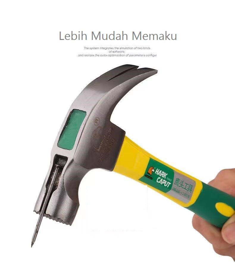 Palu Besi Palu BaJa 0.25 Claw Hammer Handle Grip Anti Slip | Lazada ...