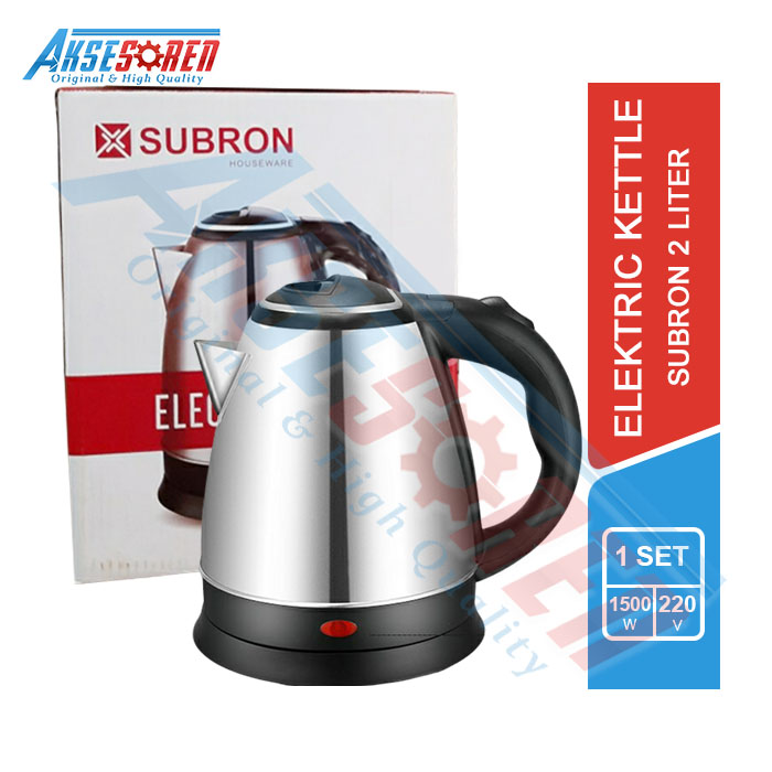 Teko Air Elektrik Subron [2 Liter] / Subron Elektic Kettle / Teko ...