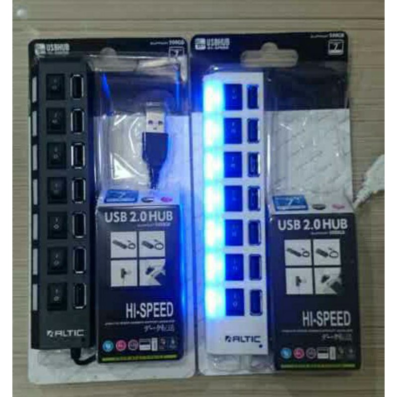 7 Port USB Hub Switch ON/OFF | Lazada Indonesia