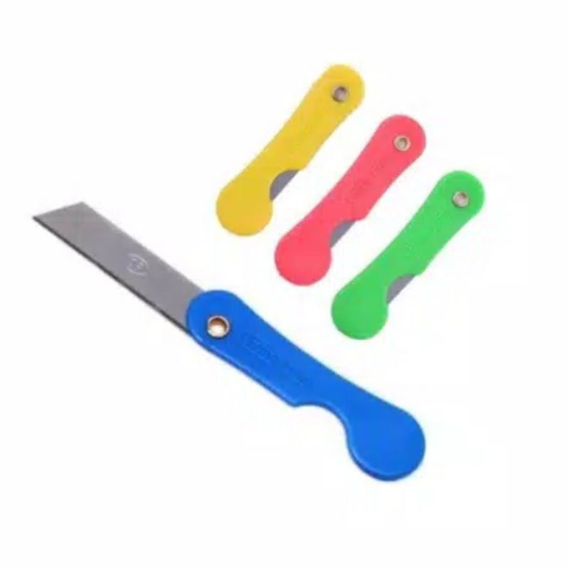 Cutter Mini Lipat Warna | Lazada Indonesia