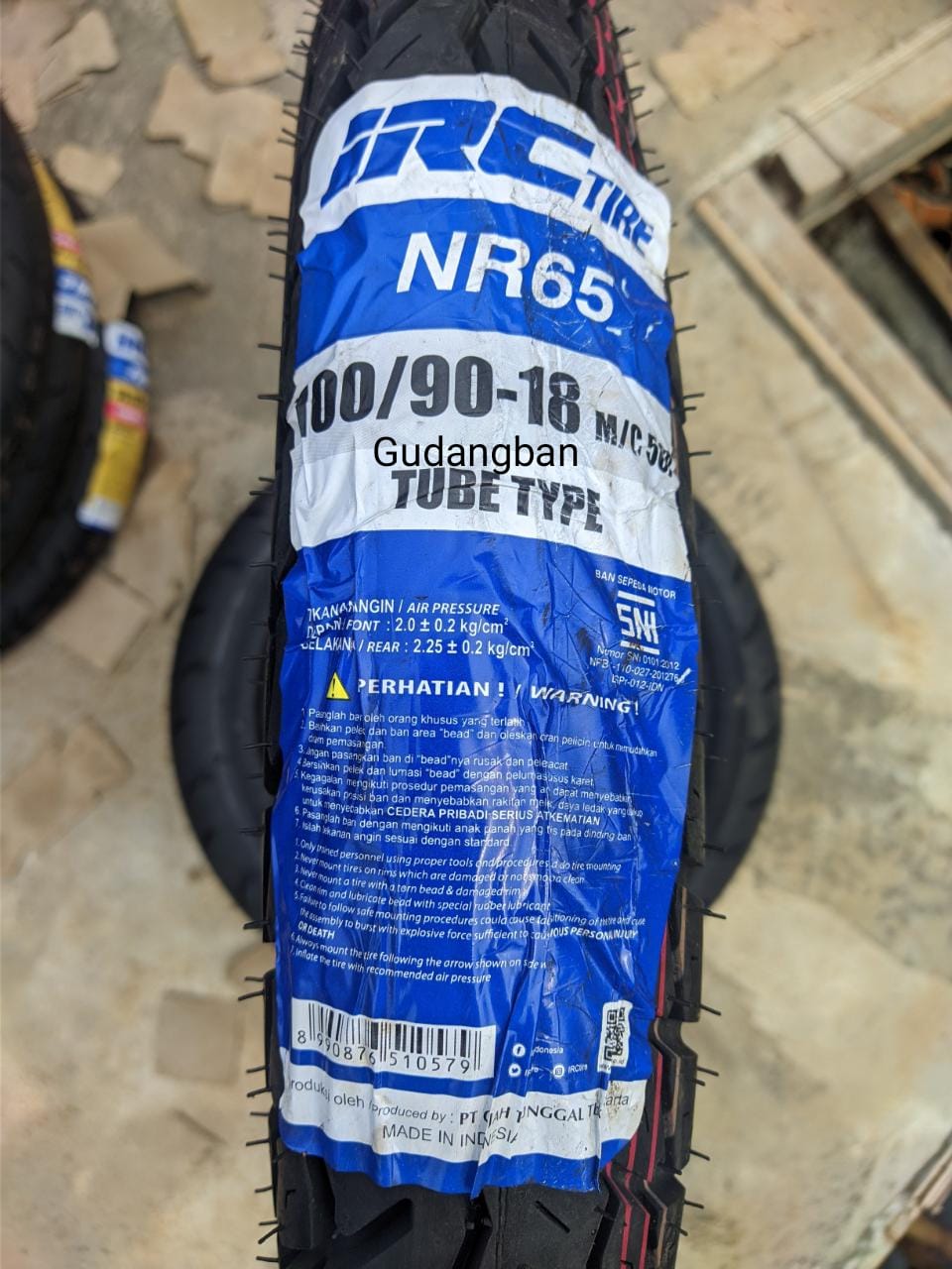 IRC NR65 100 90 18 Tubetype Ban Motor Mega Pro RX King Tiger NR 65 ORI ...