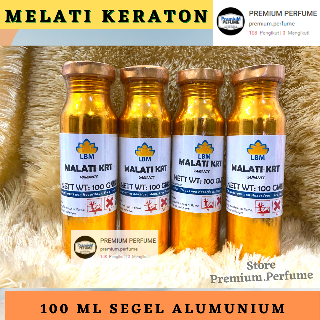 Bibit Parfum MELATI KERATON - MELATI KRATON 100 ML SEGEL Alumunium ...