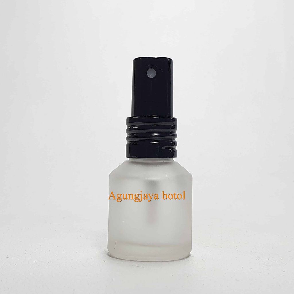 Botol Kaca GD 15 Ml Clear Frosted Tutup Spray Alu Spiral / Botol Kaca ...