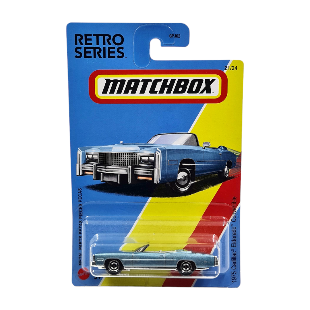 Matchbox Retro Series 1975 Cadillac Eldorado Convertible | Lazada Indonesia