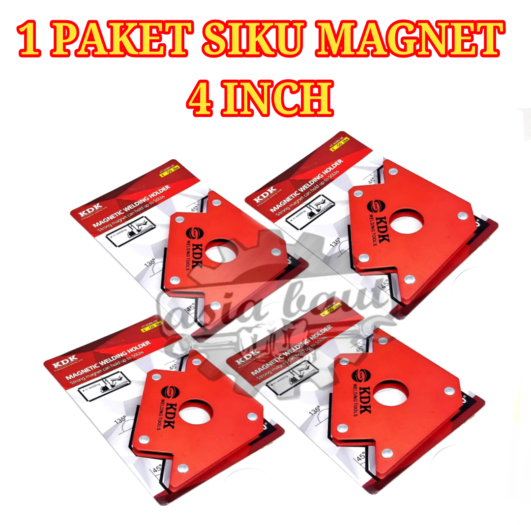 (4 PICS ) 50LBS Magnet Holder Arrow Magnetic Siku Magnet Untuk Las 4 ...