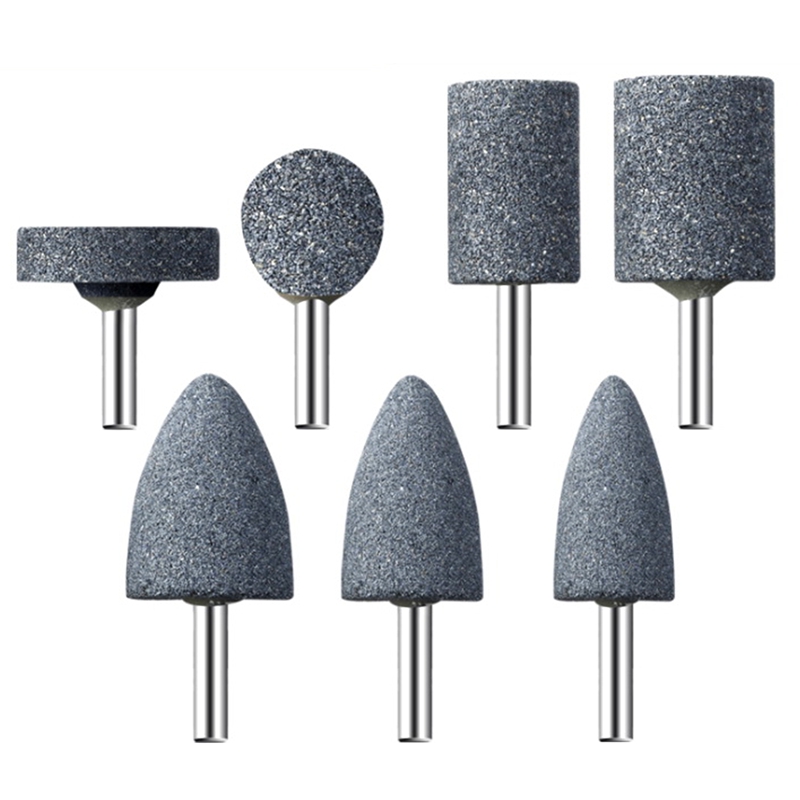 Abrasive Stone Points Set Grinding Wheel Polishing Head Bit with 1/4 ...