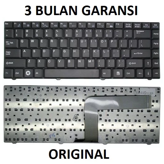 ORIGINAL KEYBOARD AXIOO NEON MNV MNA BLACK | Lazada Indonesia