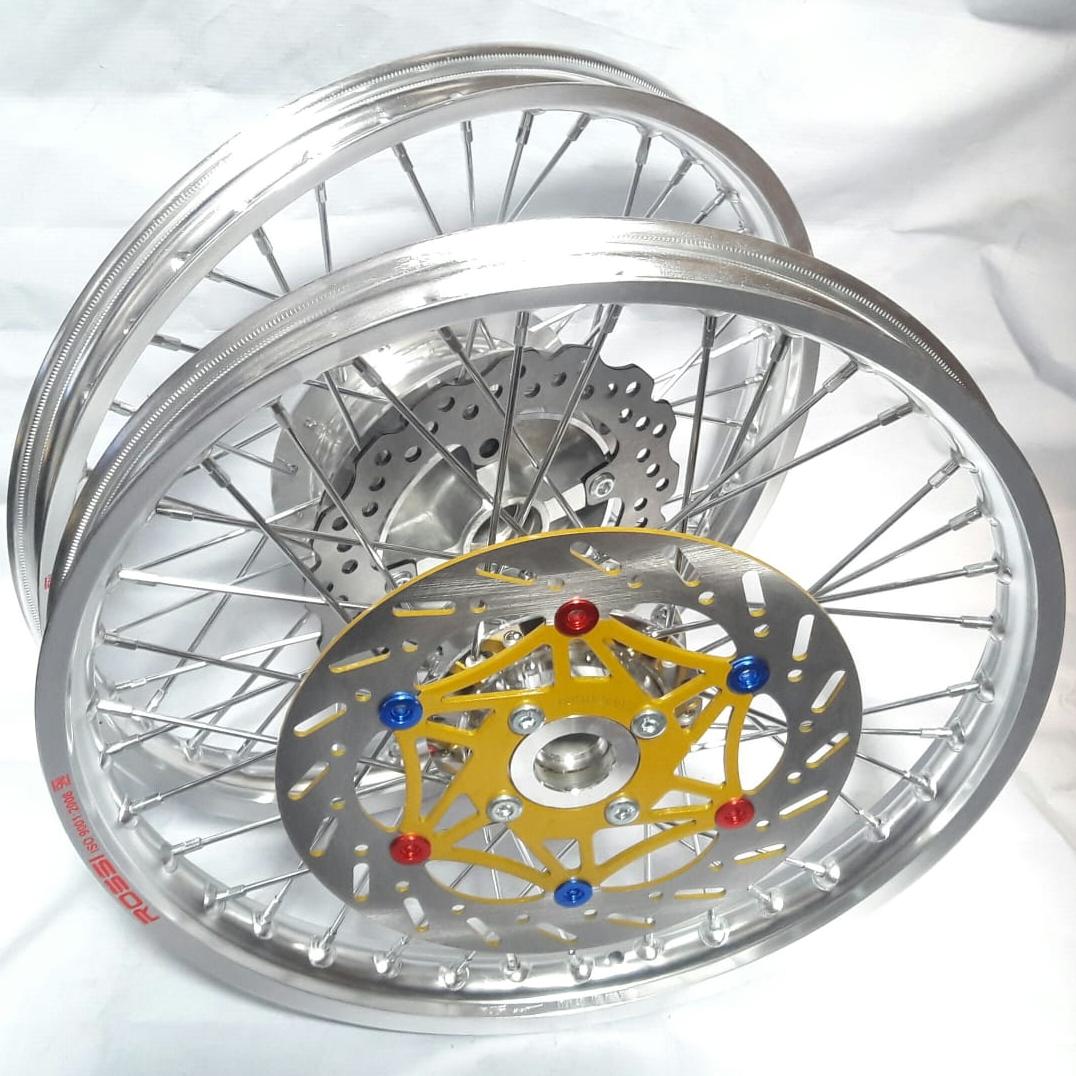 velg ninja R dan ninja RR warna silver ring v Rossi UK 140/160x17 ...