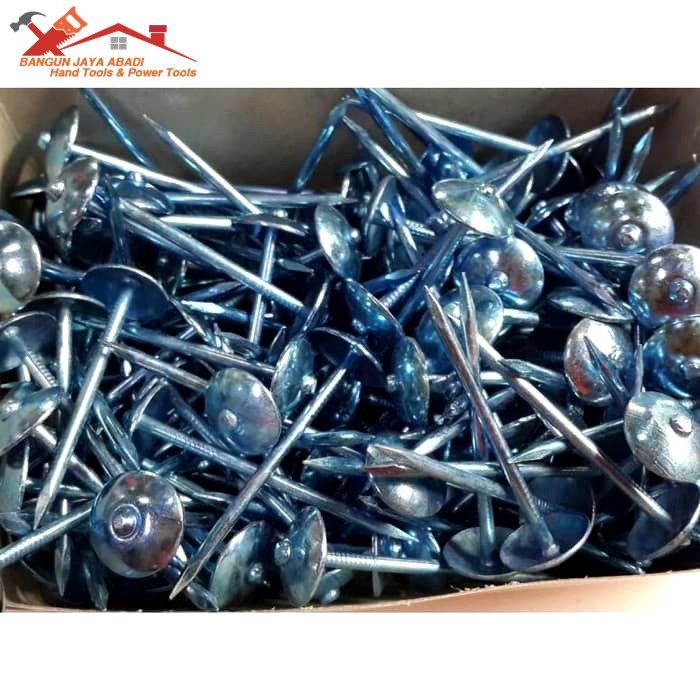 PAKU PAYUNG 7 CM / PAKU SENG ASBES ULIR CURAH 3 INCH PER KG | Lazada ...