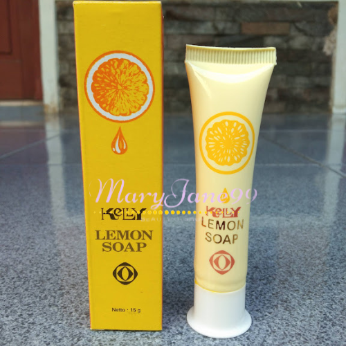 KELLY lemon soap 15GR/25gr/75gr/ Sabun Wajah Kelly BPOM / Sabun Kelly ...