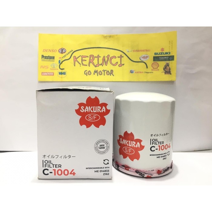 FILTER OLI C-1004 SAKURA - FILTER OLI PS100 - PANTHER 2.3 | Lazada ...