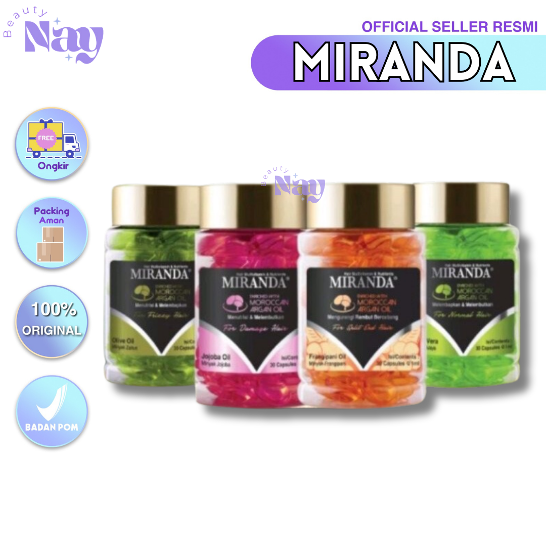 MIRANDA VITAMIN RAMBUT MIRANDA HAIR VITAMIN ISI 30 BUTIR | Lazada Indonesia