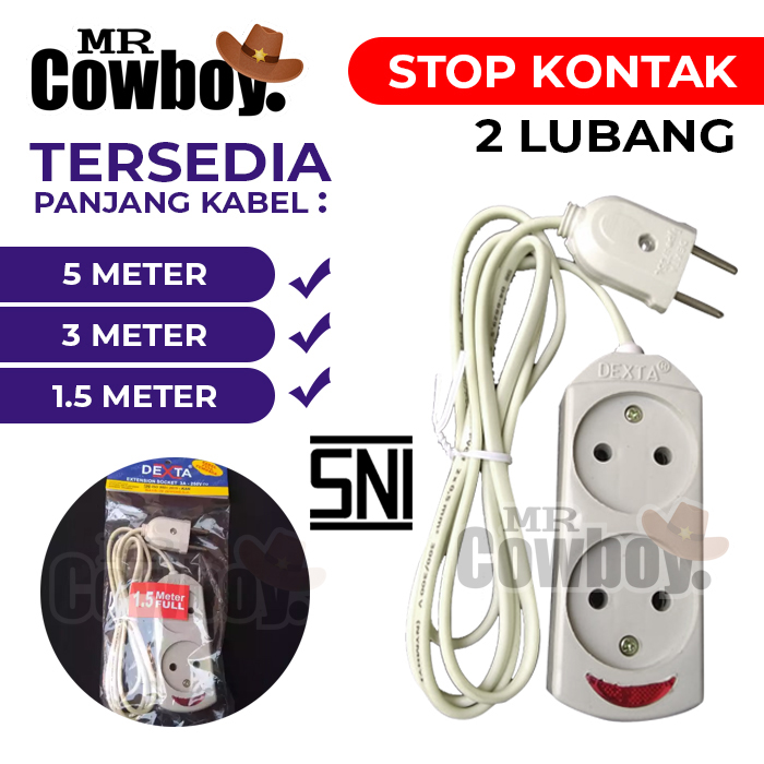 MR.COWBOY - PROMO!! Stop Kontak Listrik On Off - SNI Stop Kontak ...