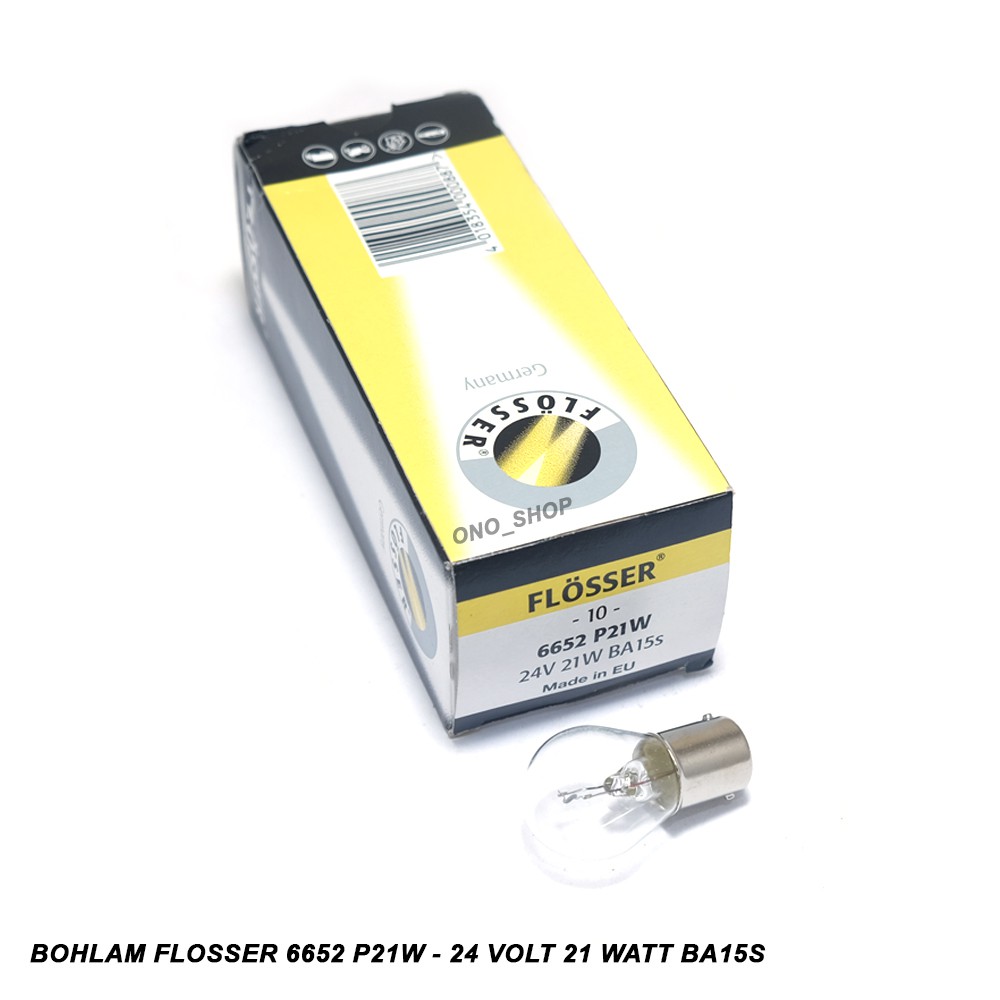 Bohlam Flosser 6652 P21W - 24 Volt 21 Watt BA15s | Lazada Indonesia