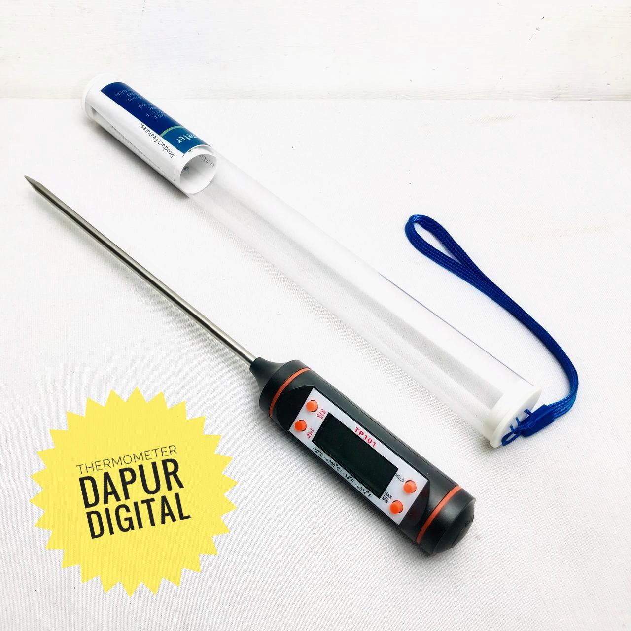 Termometer Dapur Digital Kopi Kitchen Thermometer Alat Pengukur Suhu ...