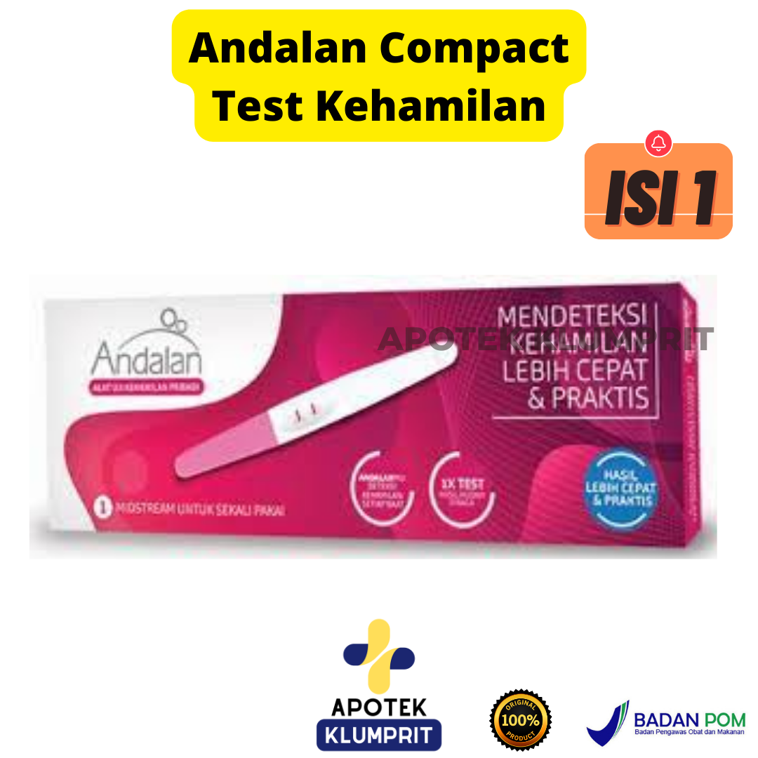 Andalan Test Pack / Strip / Midstream / Compact / Promil / Program ...