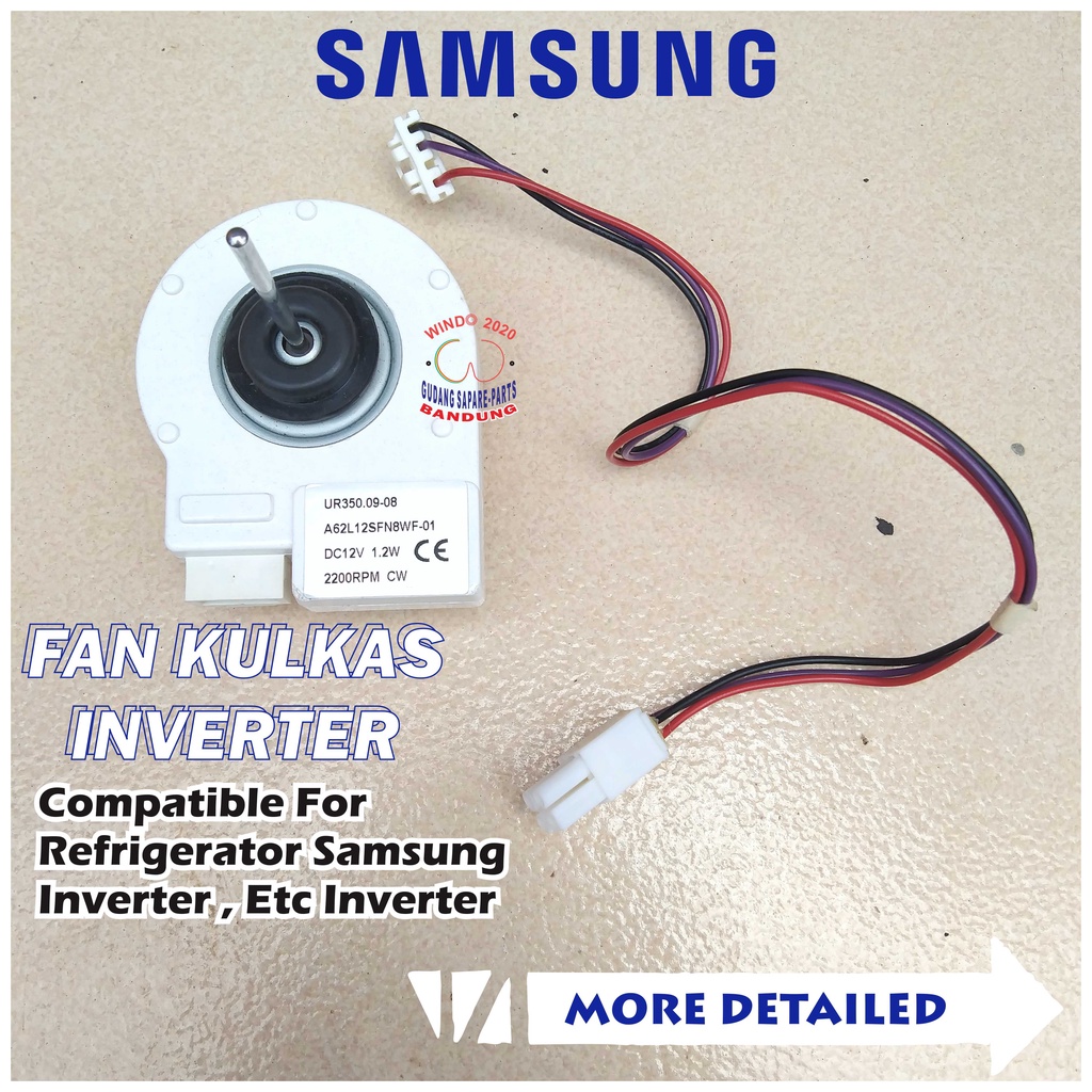 Motor Fan Kulkas Samsung Inverter - Fan Motor Evaporator Kulkas ...