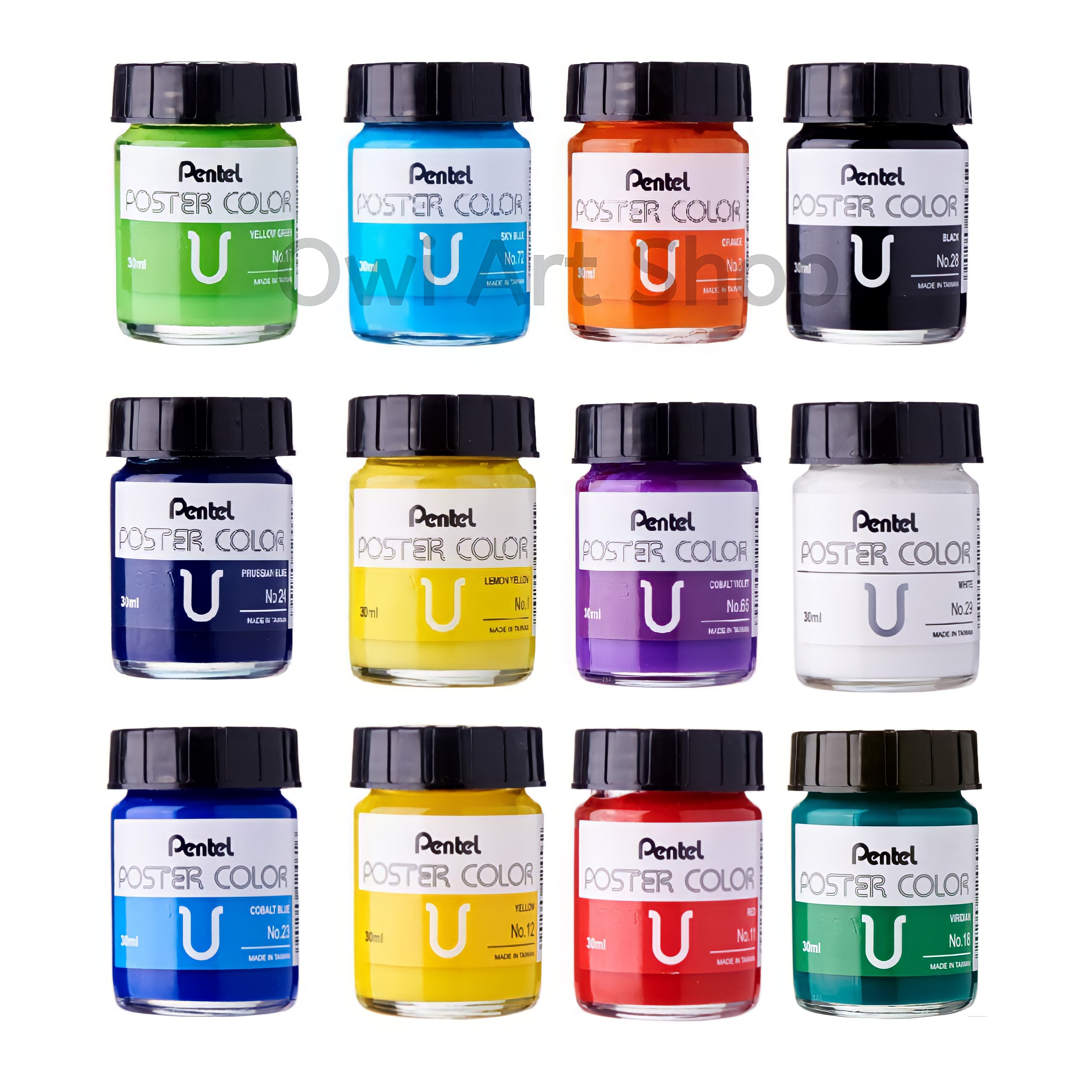 Cat Poster Pentel 30ml - Pentel Poster color 30ml | Lazada Indonesia