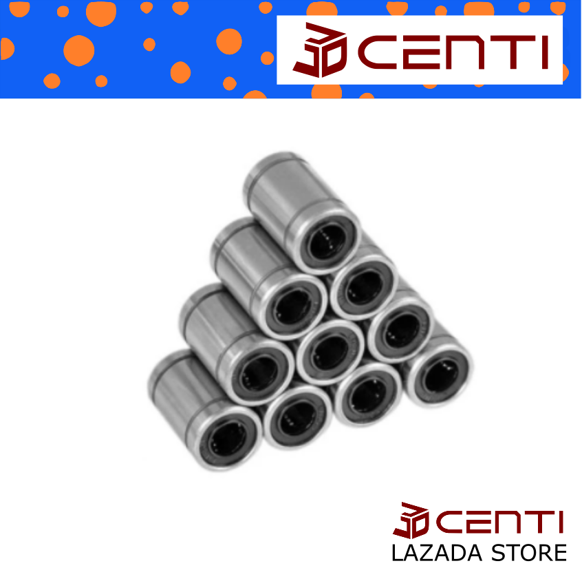 Linear axis ball bearing LM6UU LM8UU LM10UU LM12UU LM13UU LM16UU LM20UU ...