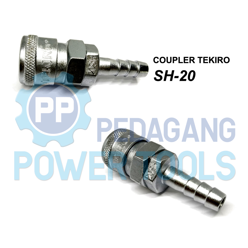 TEKIRO KOPLER SH 20 AIR QUICK COUPLER TWO TOUCH SH20 KOMPRESOR | Lazada ...