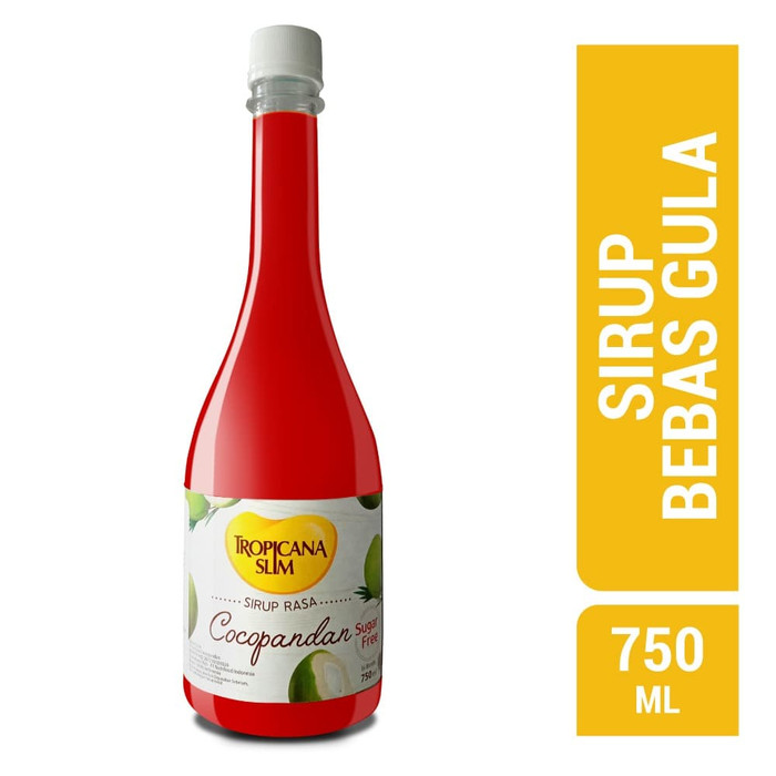 TROPICANA SLIM SYRUP COCOPANDAN 750ML | Lazada Indonesia