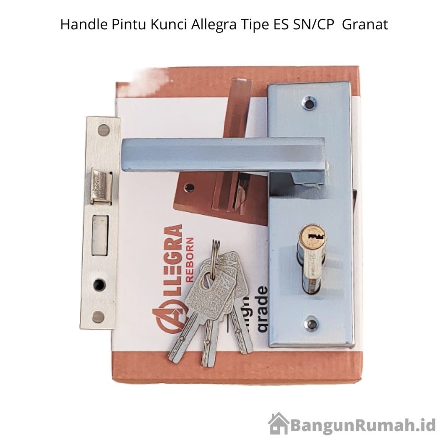 Set Handle Pintu Kunci Kecil Allegra | Lazada Indonesia