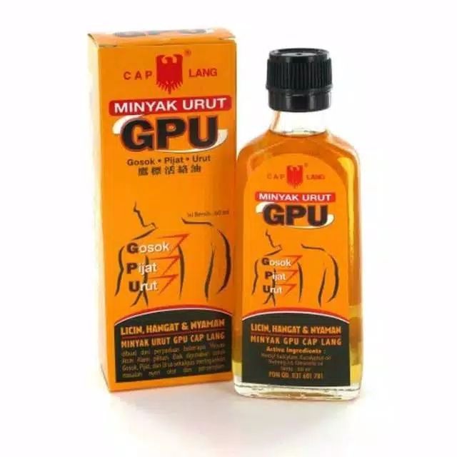 cap Lang minyak urut gpu sereh 60 ml | Lazada Indonesia