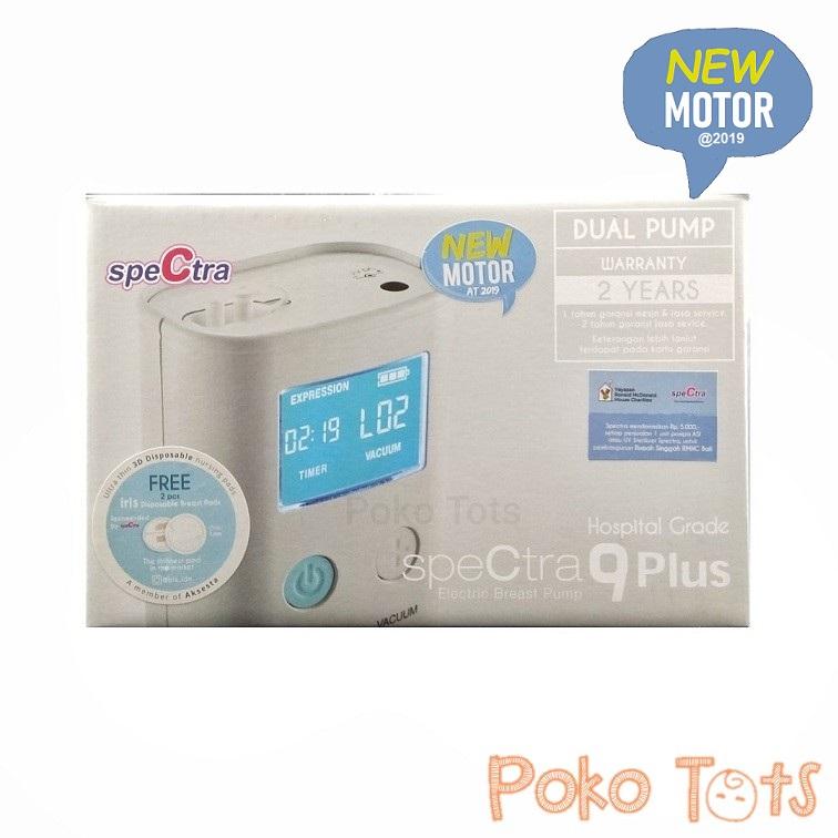 Spectra 9 Plus Electric Breast Pump NEW MOTOR Pompa Asi Elektrik Dual ...