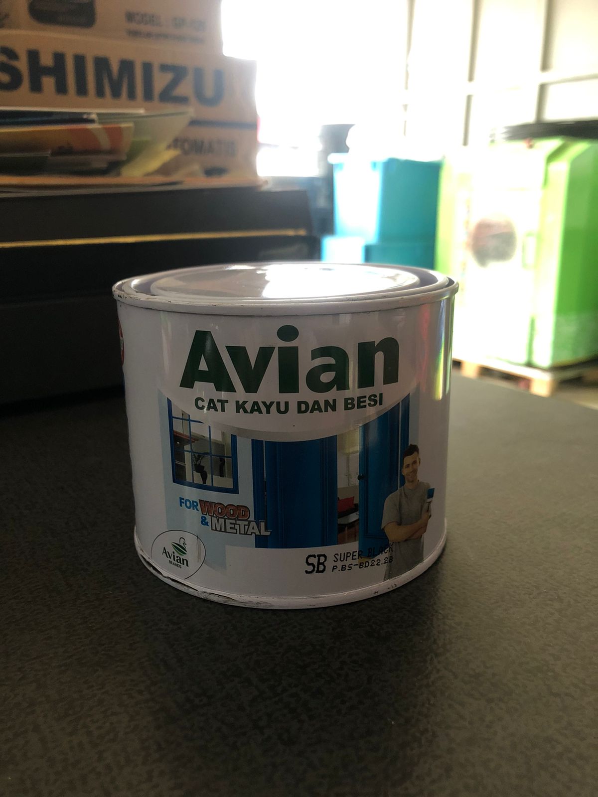 Cat Avian Kayu Dan Besi 0.45 Liter | Lazada Indonesia