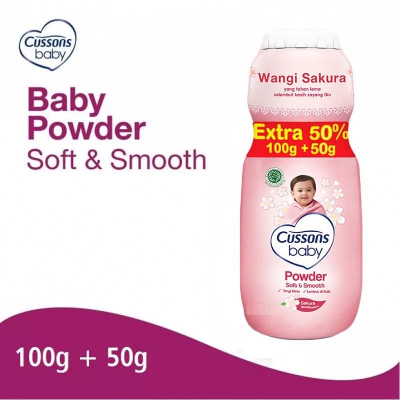 Cussons Baby Powder 100g+50g | Lazada Indonesia