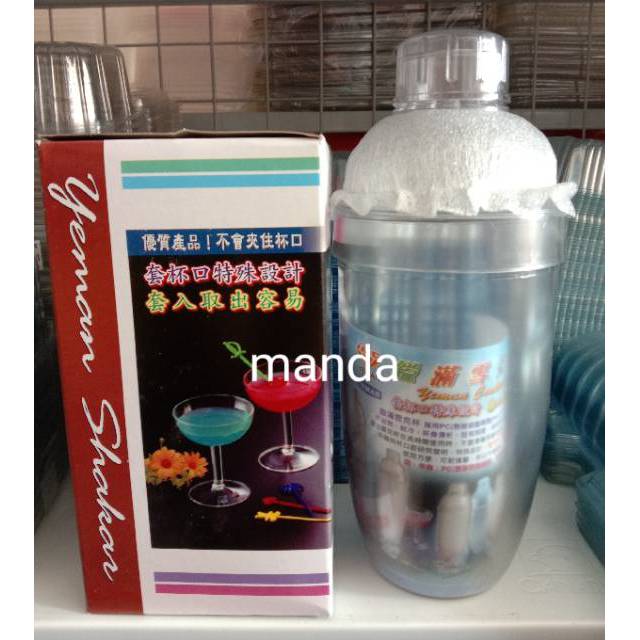 Gelas shake botol shaker minuman capcin 700 ml 530 ml | Lazada Indonesia