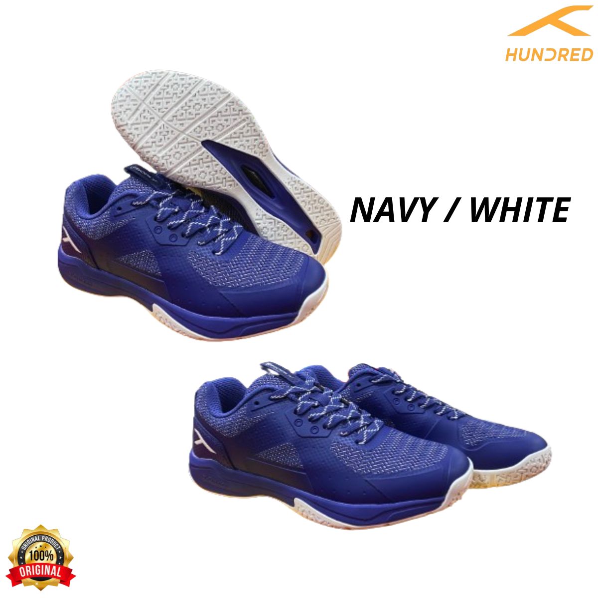 SEPATU HUNDRED BADMINTON BULUTANGKIS HUNDRED VELOCITY VELO CITY ...