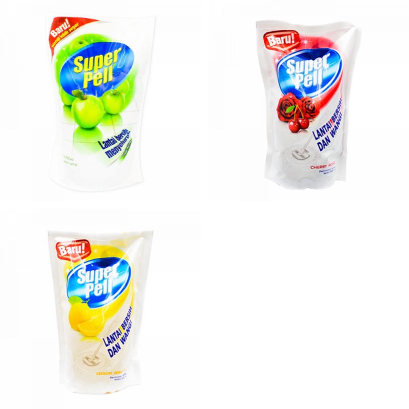 Super Pel Pembersih Lantai Superpell Cairan Pembersih Lantai Super Pell ...