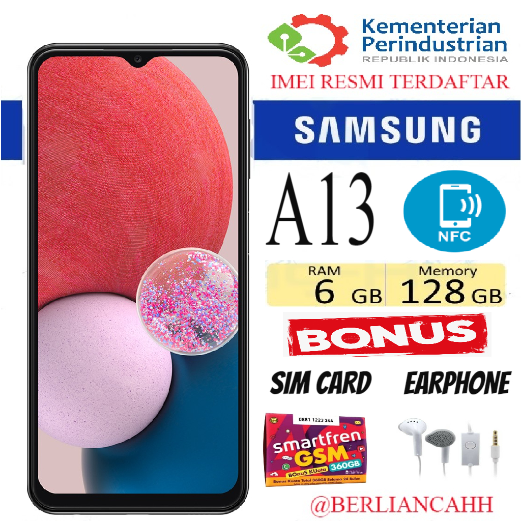 MEGA SALE !!! SAMSUNG GALAXY A13 / A13 NFC RAM 6/128 GB A13 Like New ...