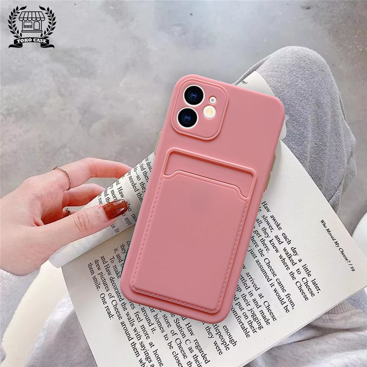 Case Slot Card Oppo A3s A1k A5 2020 A9 2020 A5s A7 A12 A11k F9 A15 A16
