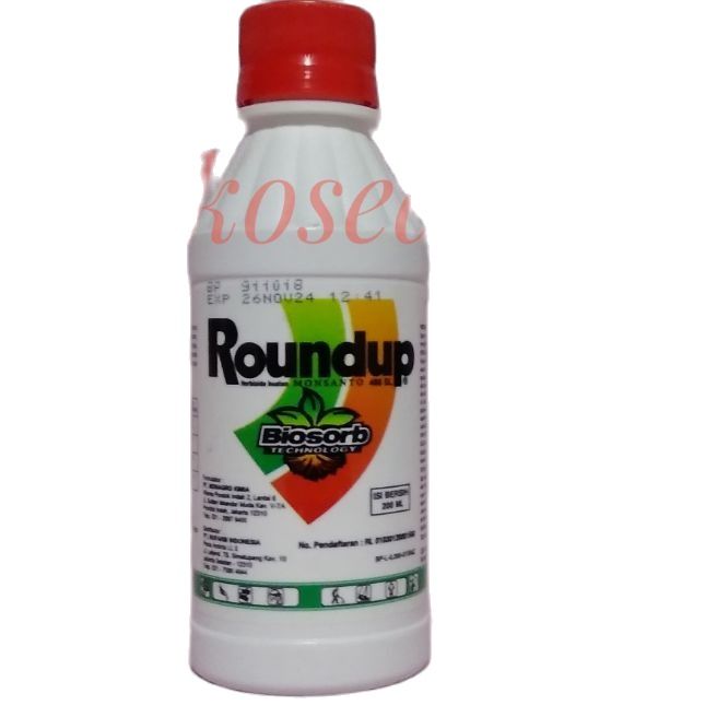 Roundup 200 ml bembasmi rumput sampai akar ( sistemik ) rondap ronup ...