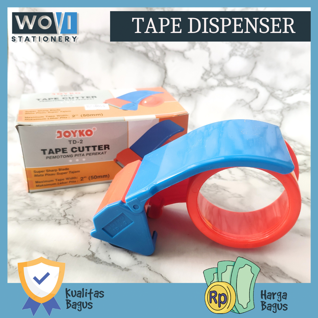 [PCS] Dispenser Lakban 2 Inch Joyko / Tape Dispenser Lakban TD-2 Joyko ...