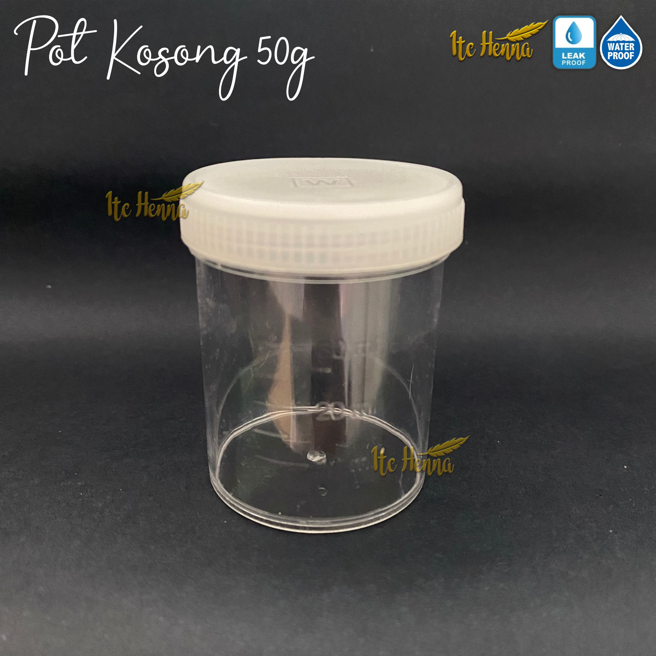 5pcs 50g Pot Kosong Empty Jar Plastik | Lazada Indonesia