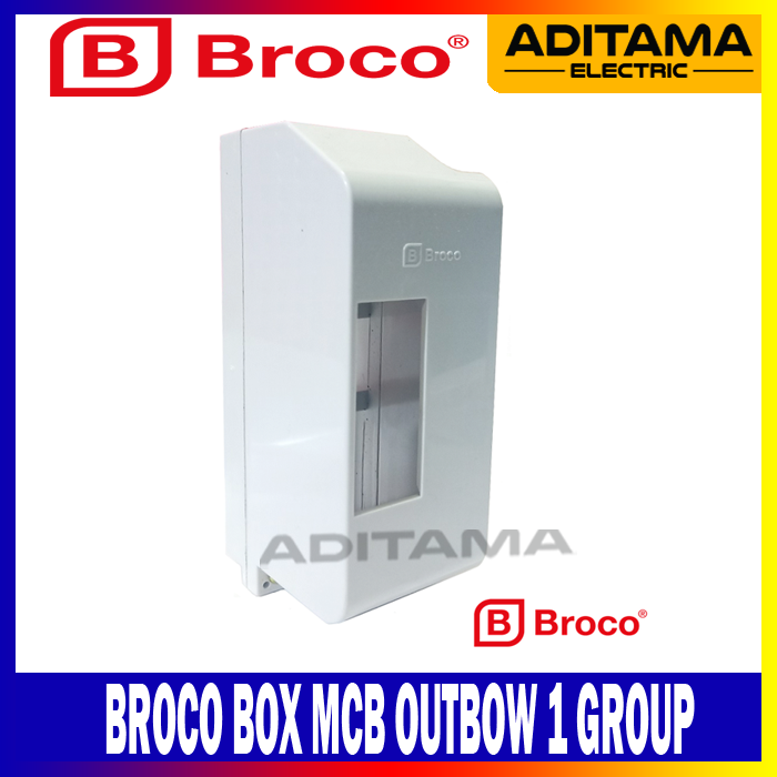 BROCO BOX MCB OUTBOW 1 GROUP/ RUMAH MCB 1 GROUP BROCO | Lazada Indonesia