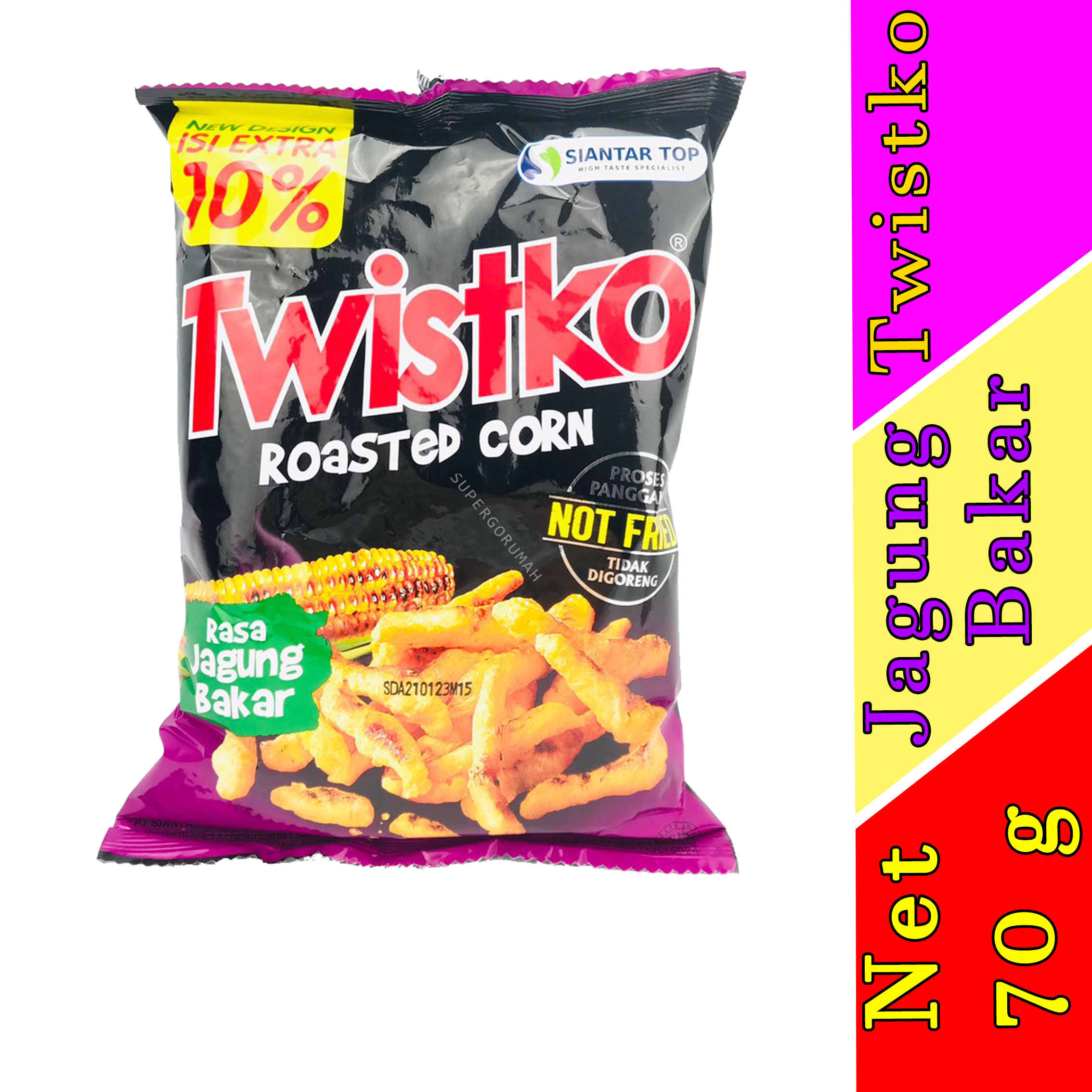 Makanan Ringan -Twistko -Jagung bakar -Ciki - 70 g | Lazada Indonesia