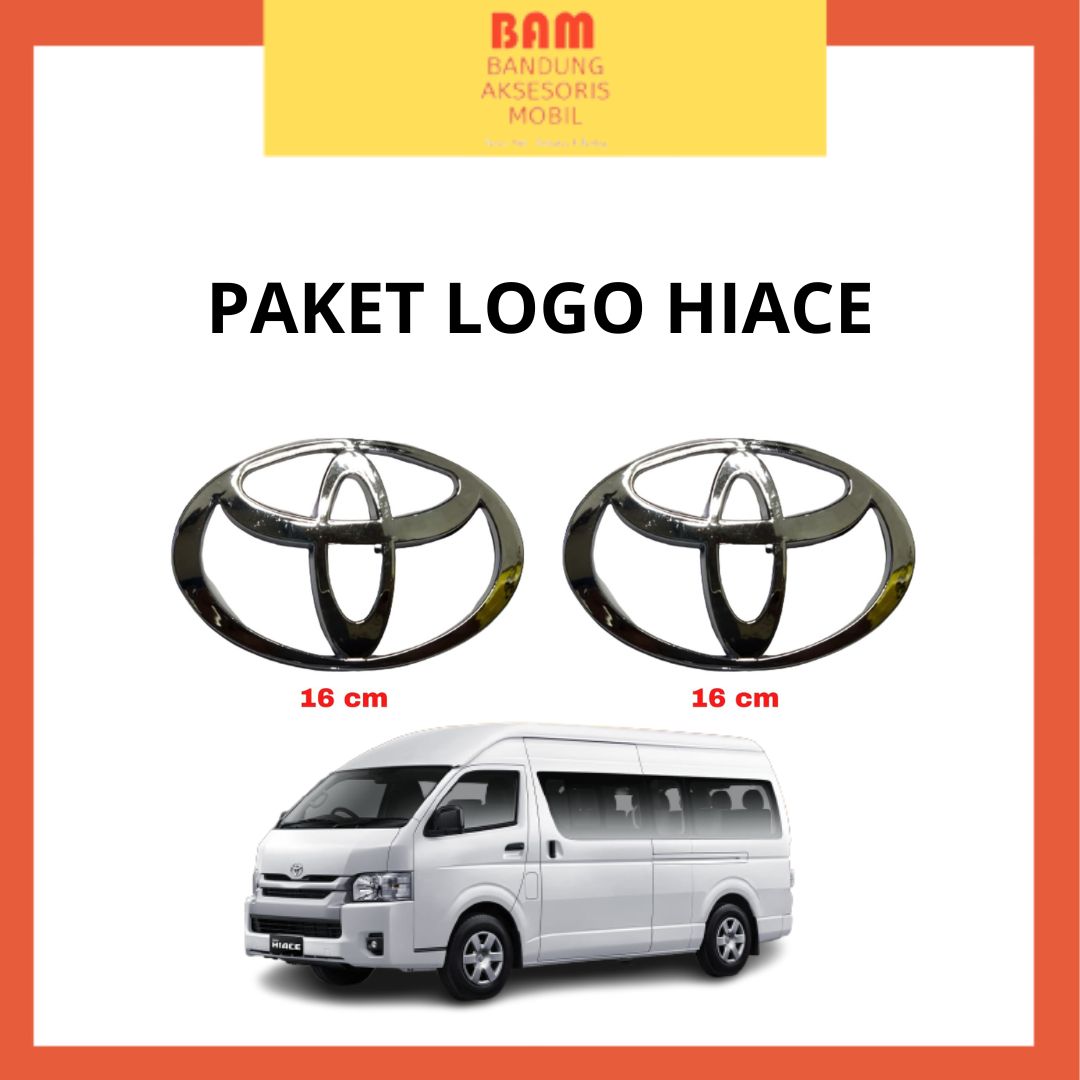 PAKET LOGO TULISAN HIACE COMMUTER PREMIO | Lazada Indonesia