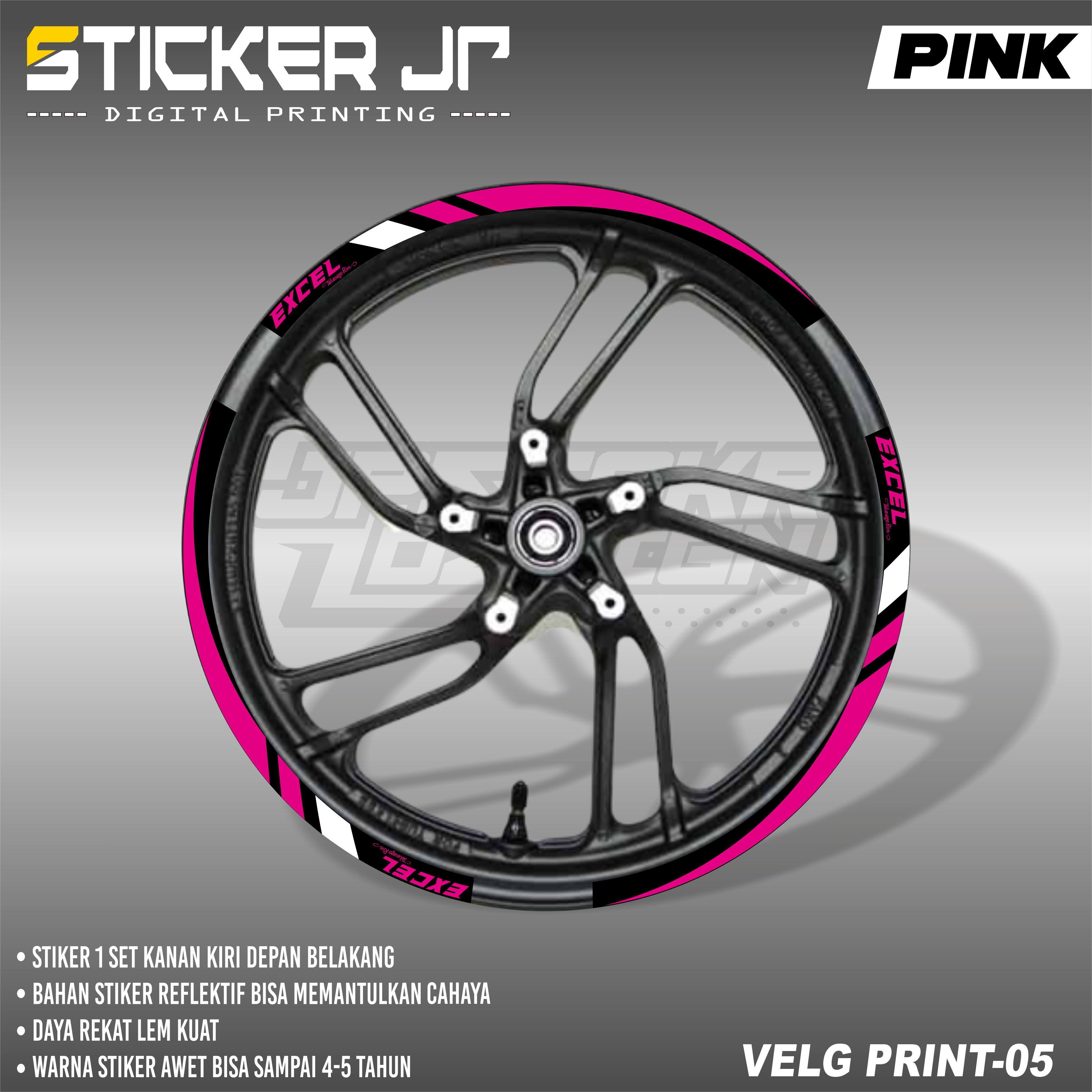 Stiker Cutting List Velg Princut - Sticker Velg All Motor Matic Beat ...