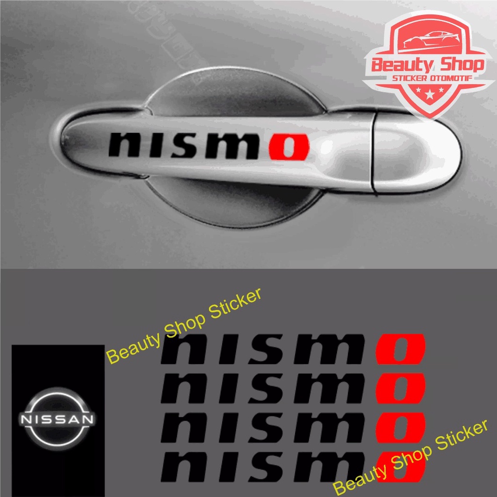 stiker nissan nismo sticker handle mobil nissan livina xtrail march ...