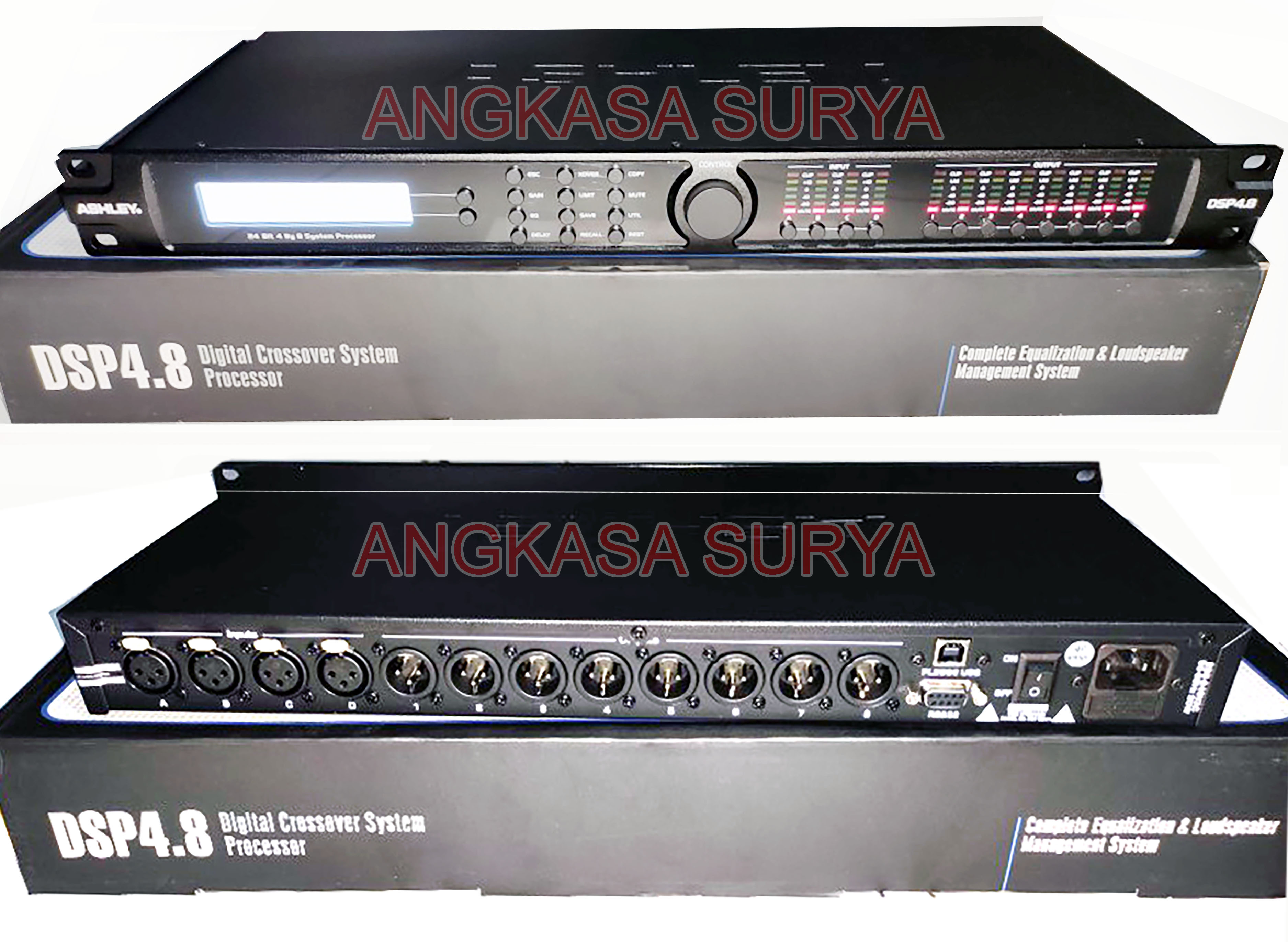 Speaker Management DLMS ASHLEY DSP4.8 / DSP 4.8 ORIGINAL 4 input 8 output | Lazada Indonesia