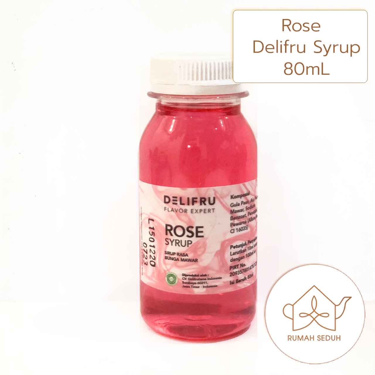 100mL Trieste Wild Rose Syrup - Sirup Bunga Rose Mawar Premium | Lazada ...
