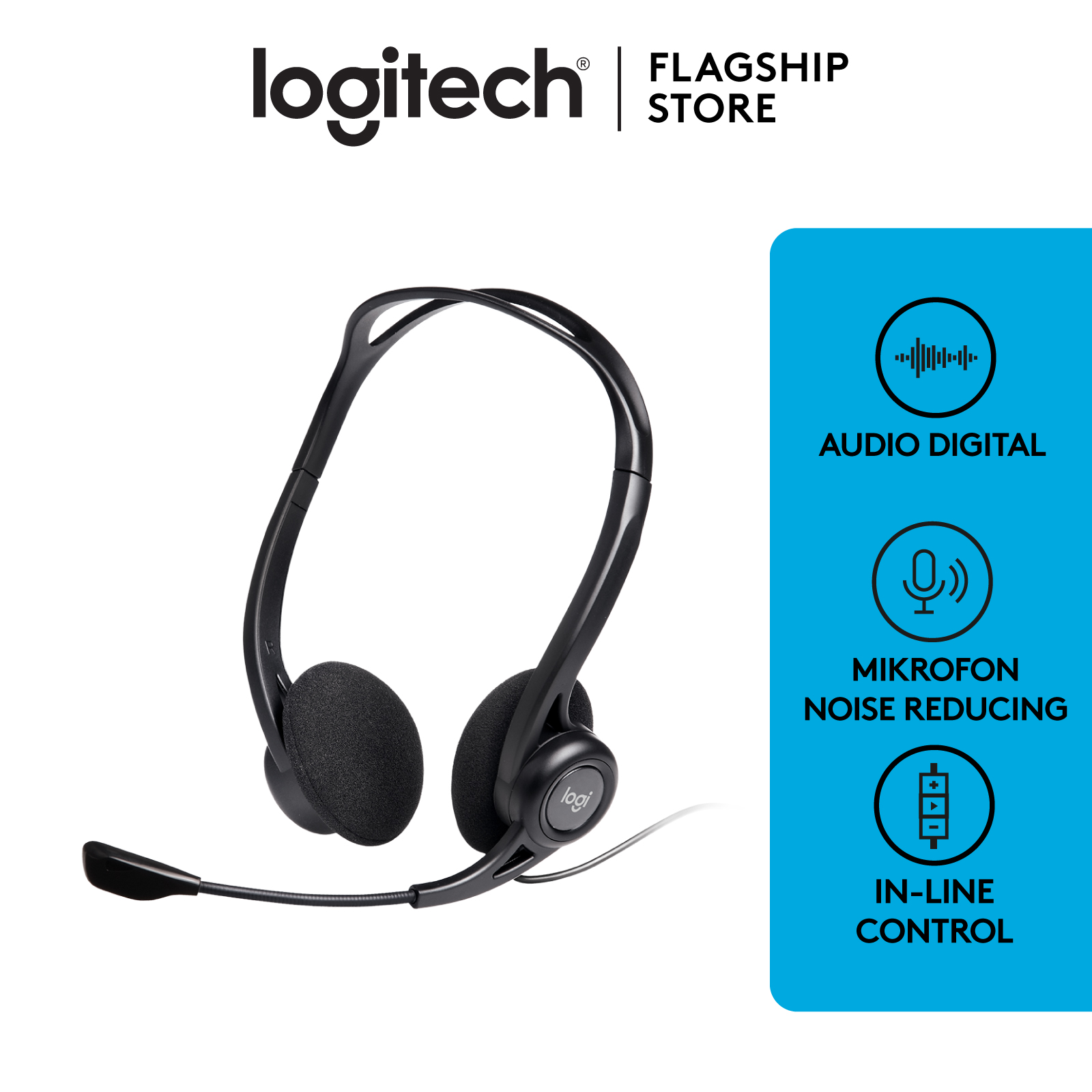 Logitech H370 USB Headset | Lazada Indonesia